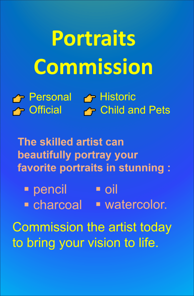 How to Order Portraits – Portraits Artist